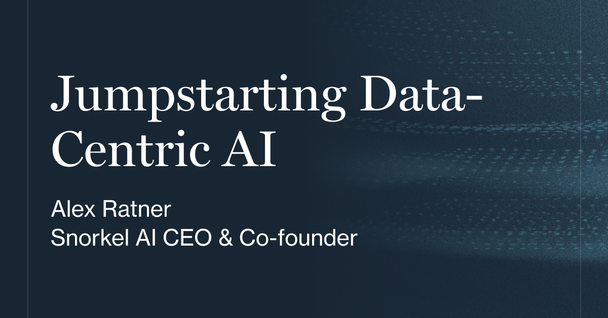 Jumpstarting Data Centric Ai Greylock