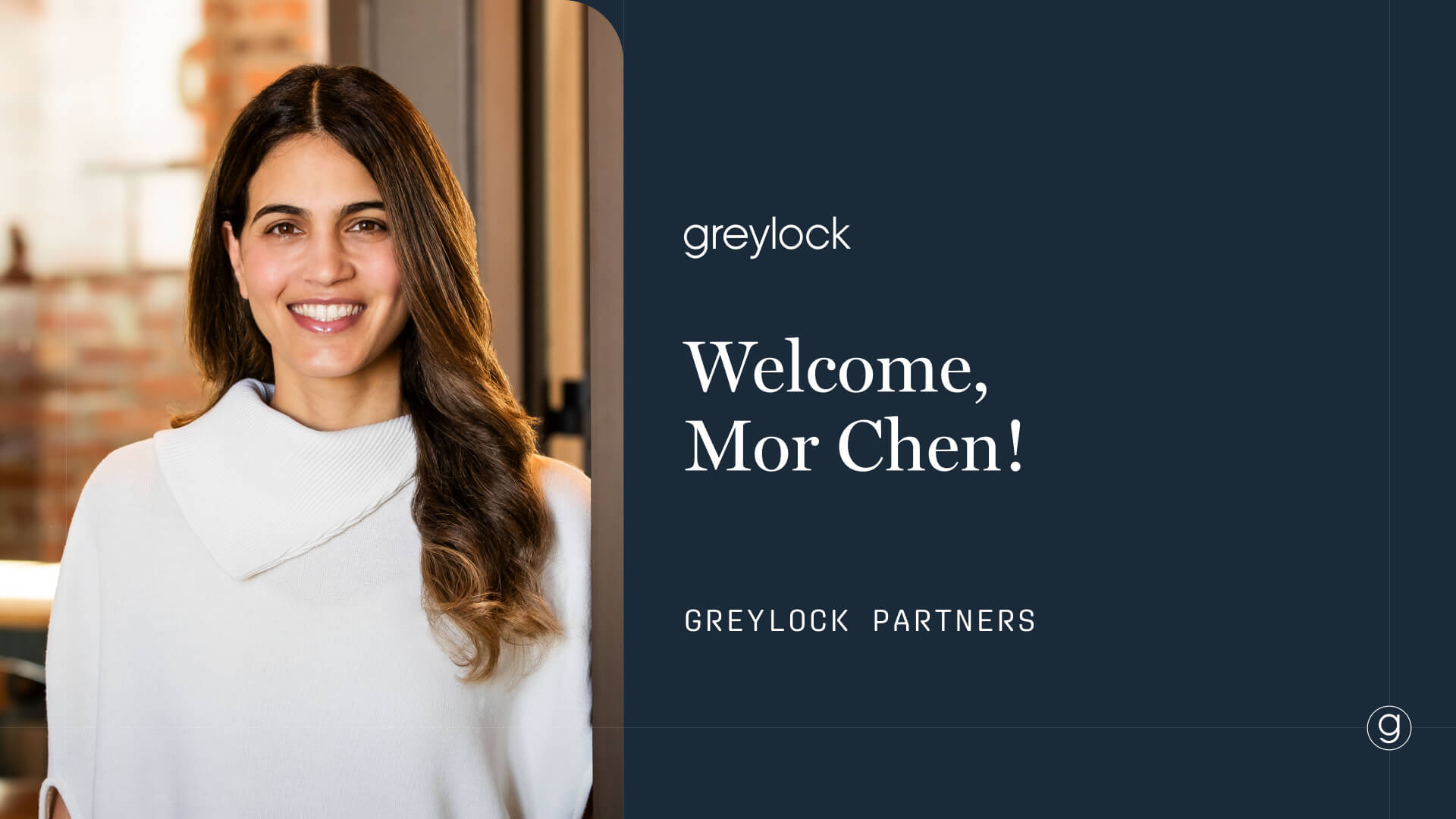 Welcome, Mor Chen! | Greylock